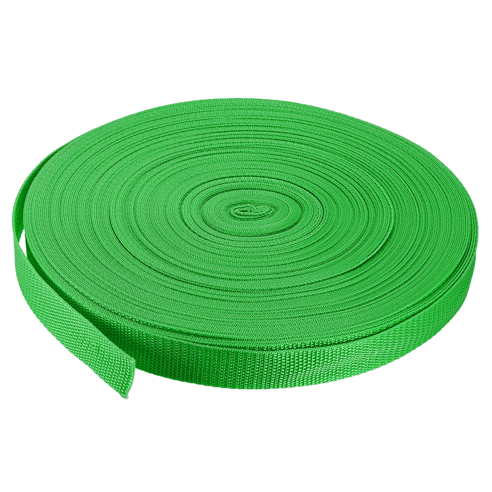 Lightweight Polypropylene Webbing Strap 1" 50 Yards Green Strapping ...