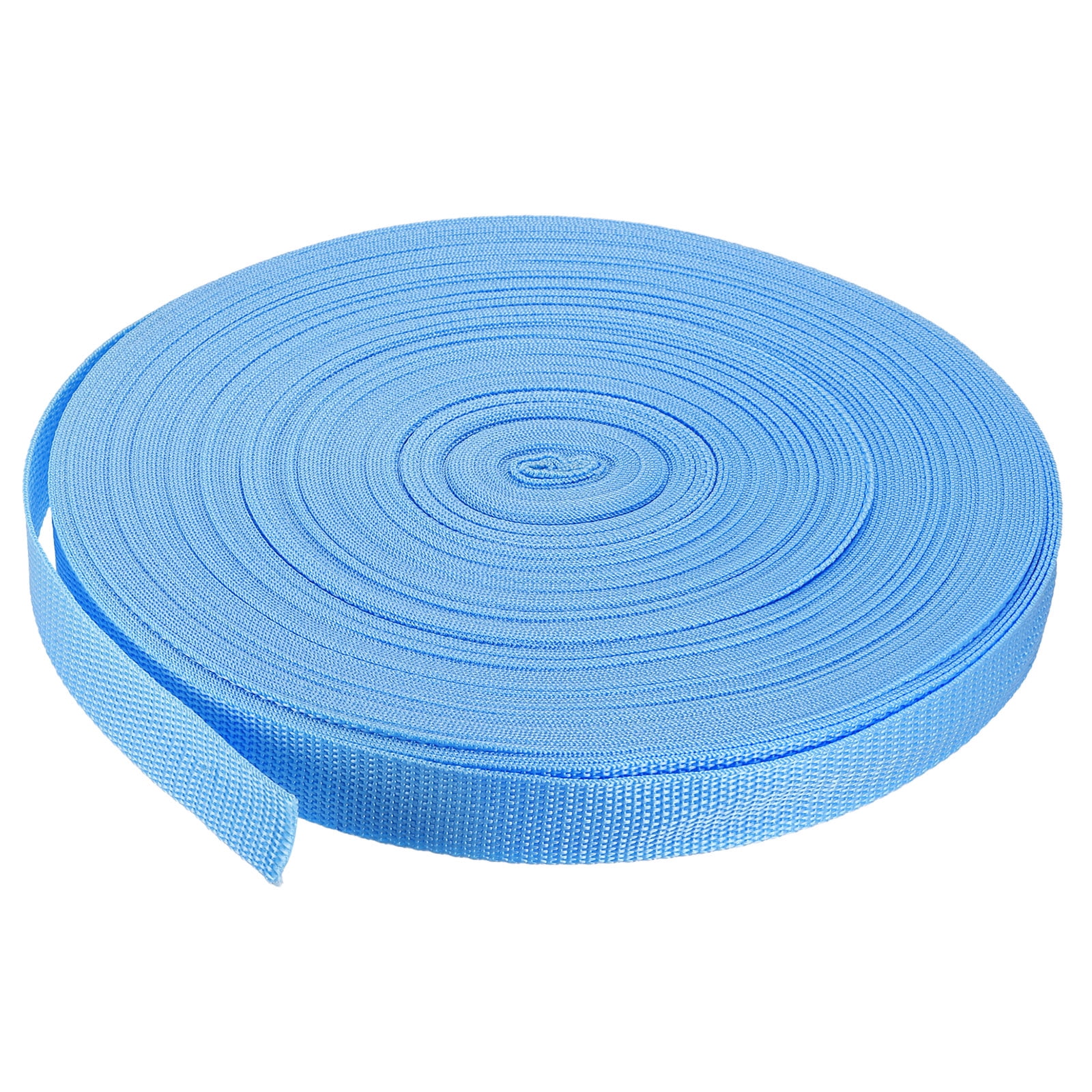 Lightweight Polypropylene Webbing Strap 1" 50 Yards Light Blue ...