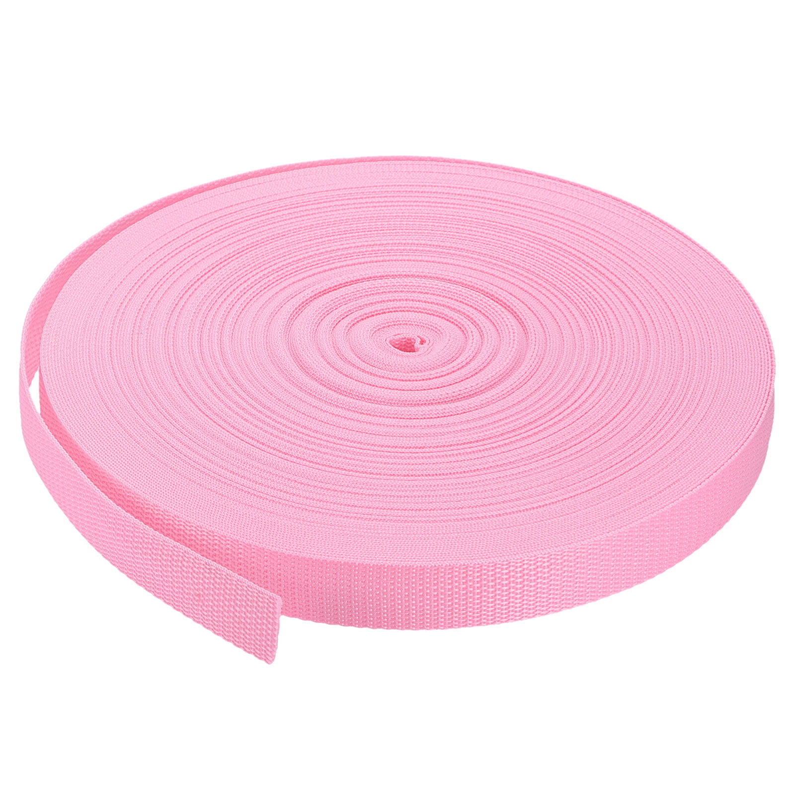 Lightweight Polypropylene Webbing Strap 1" 50 Yards Light Pink ...