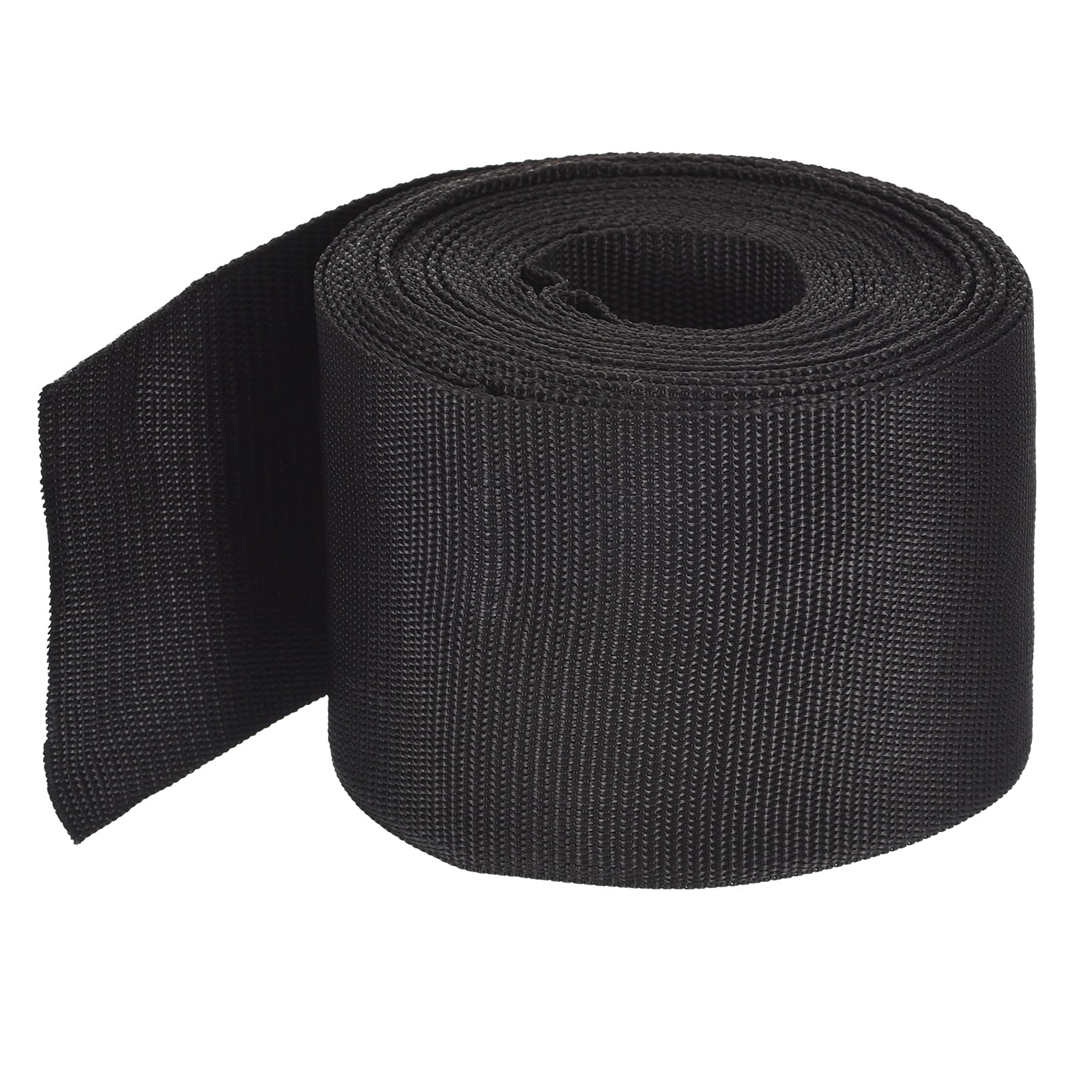 Lightweight Polypropylene Webbing Strap 4" 10 Yard Backpack Black for ...