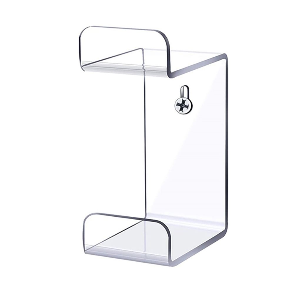 Lightweight Portable Acrylic Storage Shelves Headphone Wall Stand Shelf ...