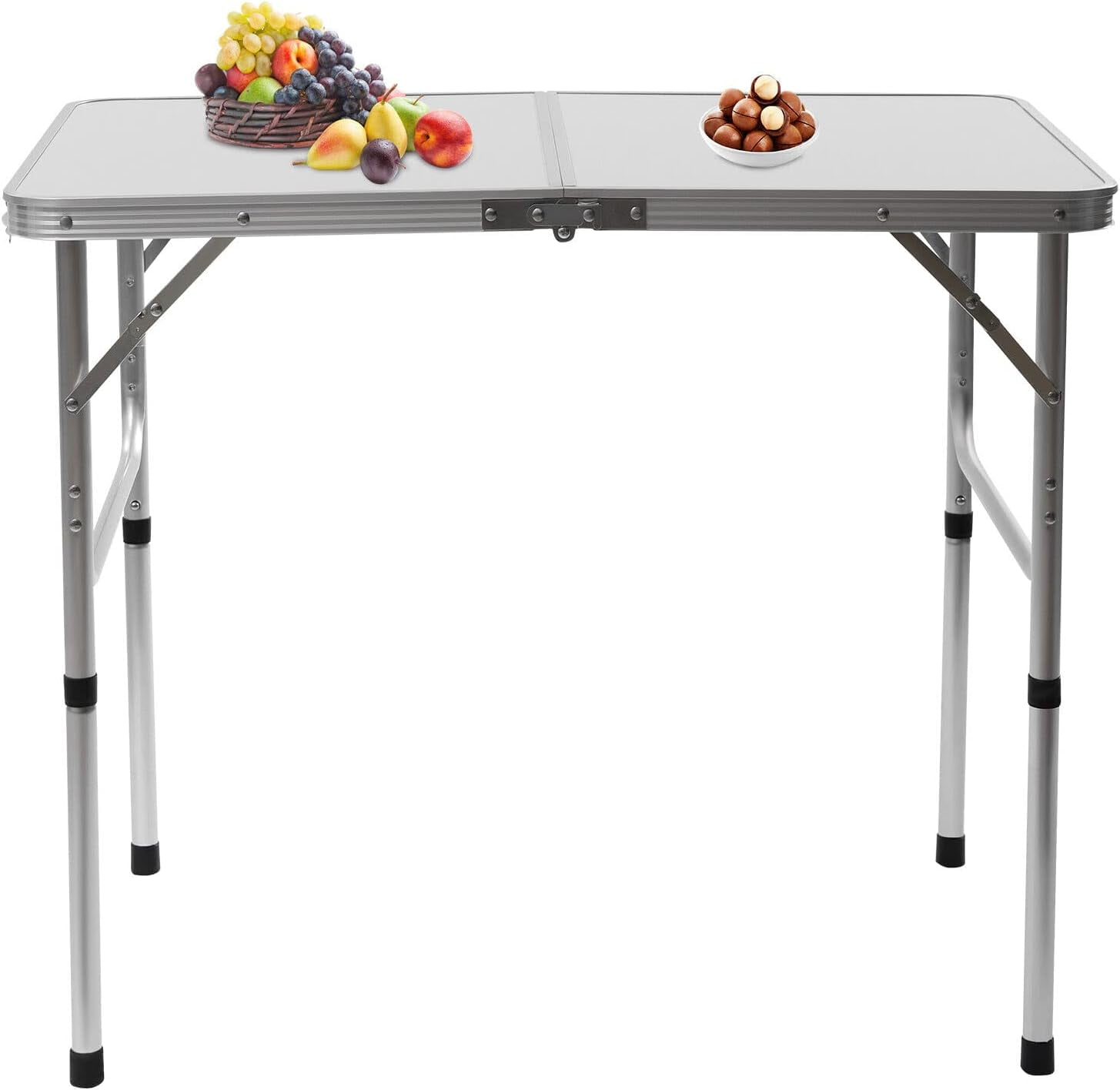 Lightweight Portable Camping Table Aluminum Folding Table with ...