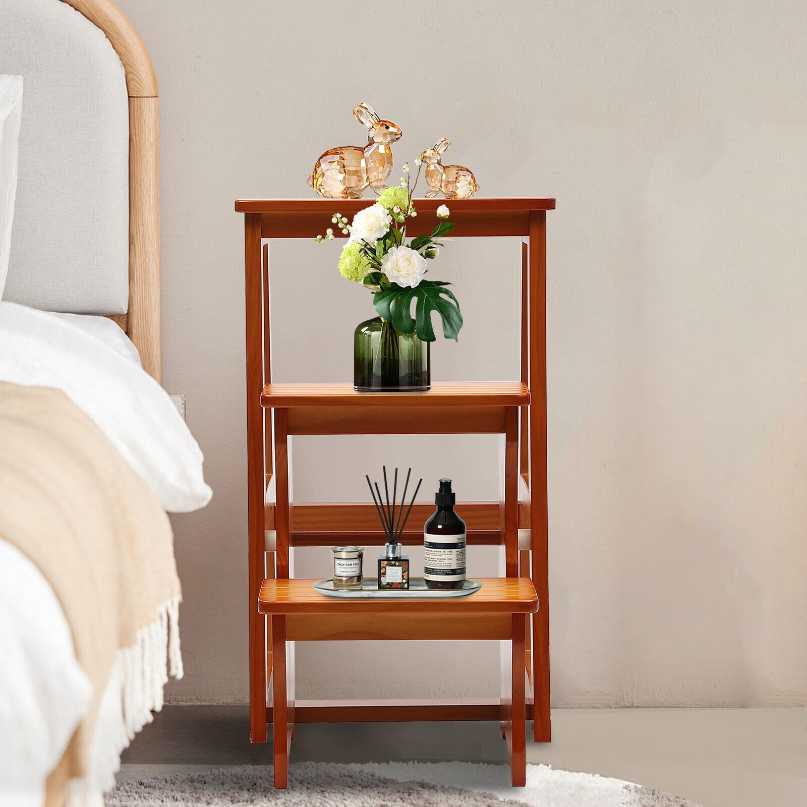 Lightweight Portable Multifunctional Step Stool, 3-Step Stool ...