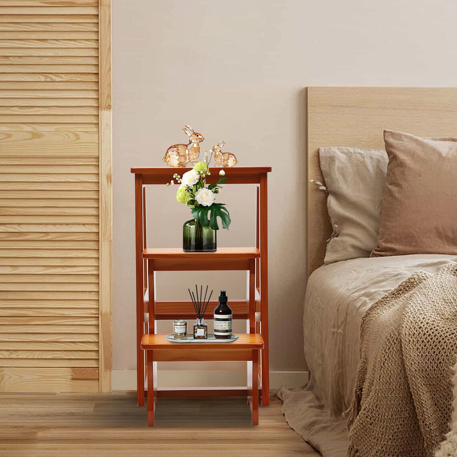 Lightweight Portable Multifunctional Step Stool, 3-Step Stool ...