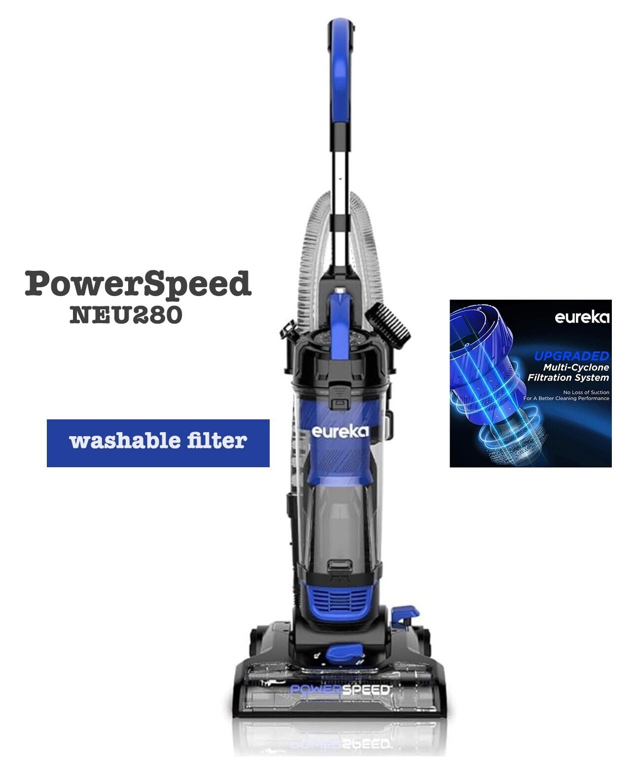 ganggui deng PowerSpeed Upright Vacuum Cleaner - Lightweight Powerful ...