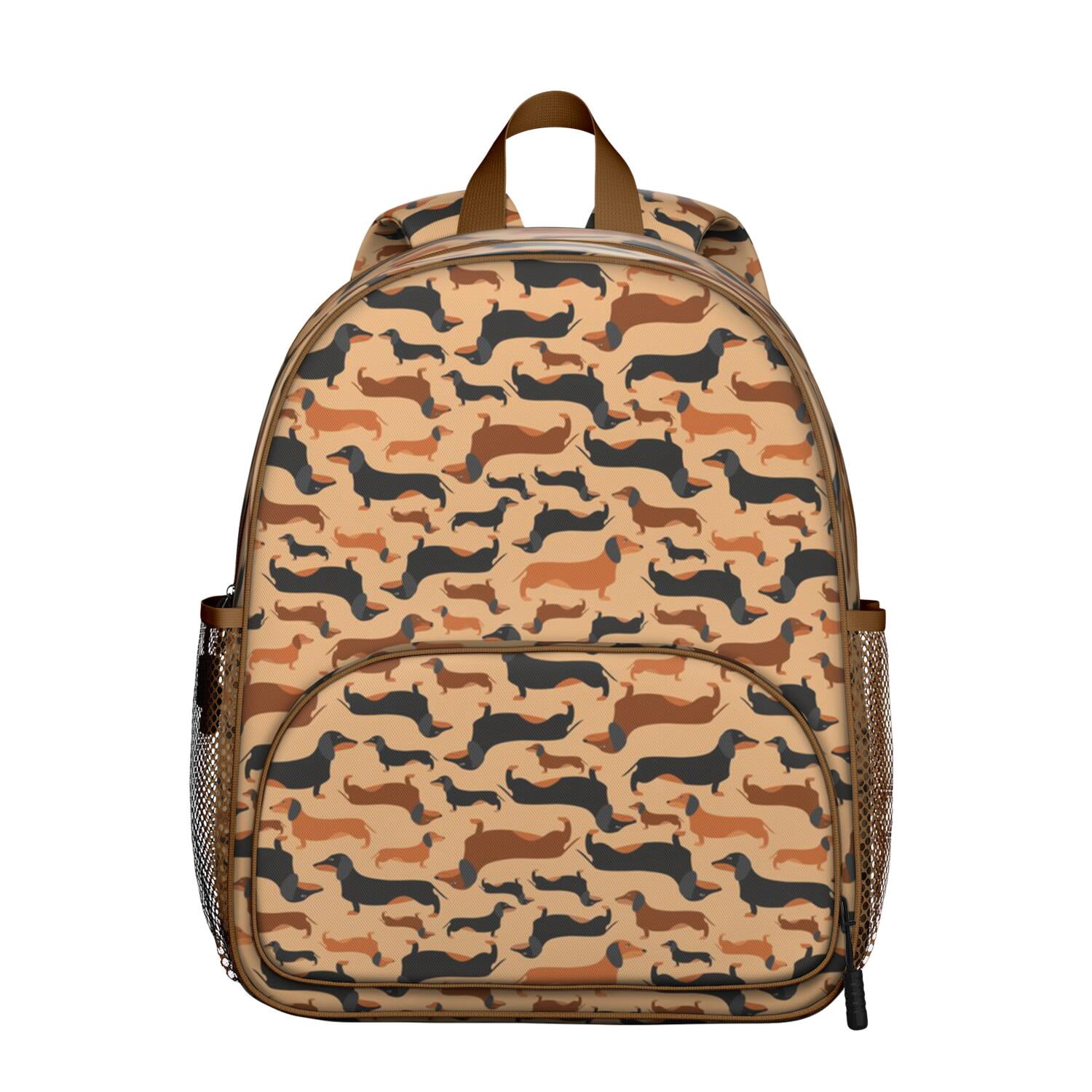 Lightweight Puppy Paw Print Backpack for Dog Lovers, Small Compact ...