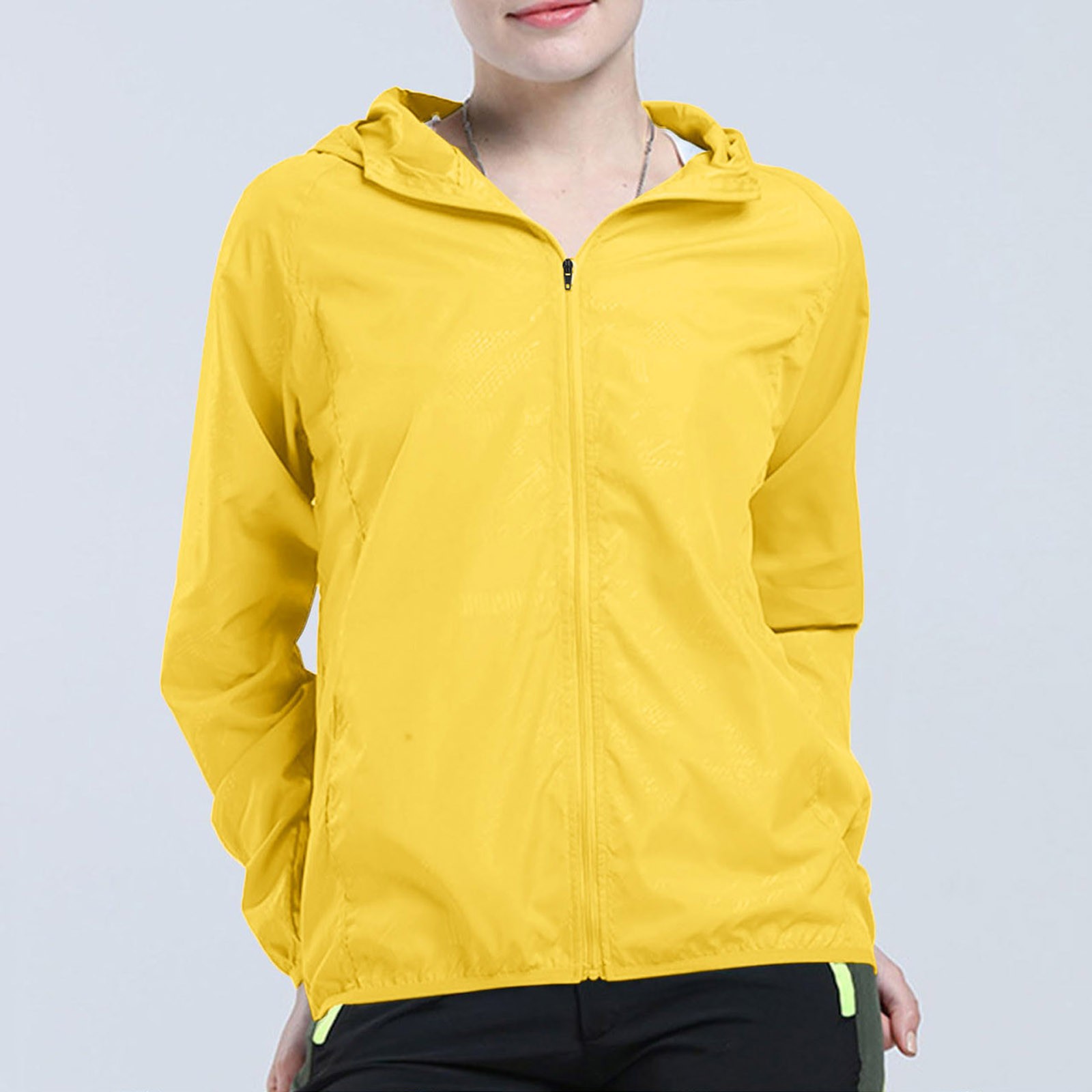 Lightweight Rain Jacket Women's Raincoat Transition Jacket Windbreaker ...