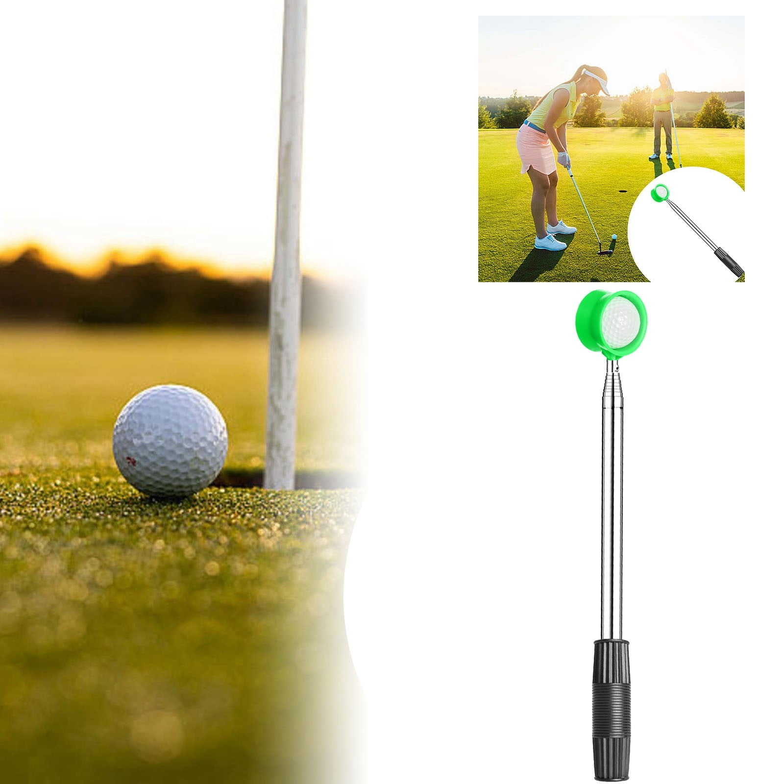 Lightweight Retractable with Stainless Steel Handle for Easy Retrieval ...