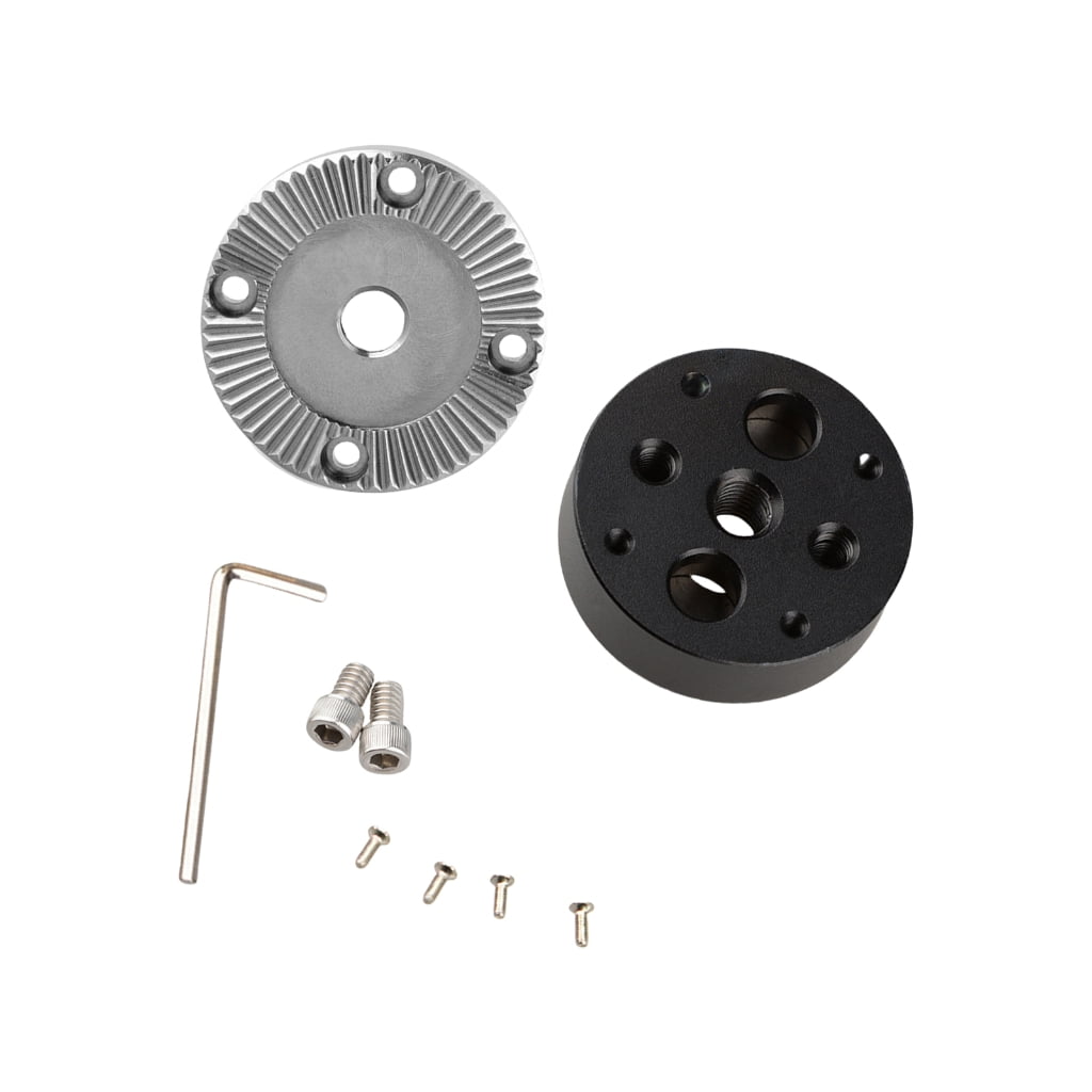Lightweight Rosette Mount Thread Screw Port Mounting Adapter with ...