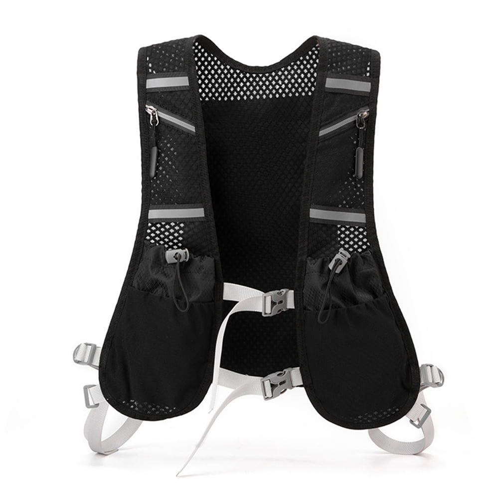 Lightweight Running Vest Hydration Backpack, Adjustable Chest Straps ...