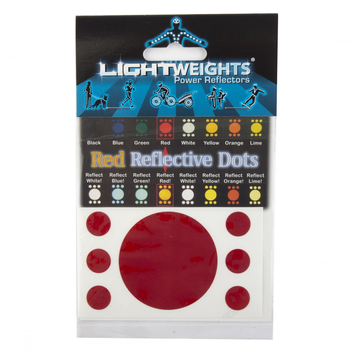 Lightweight Safety Limited Reflective Dots 7pc Reflector Lw Safety Dots ...