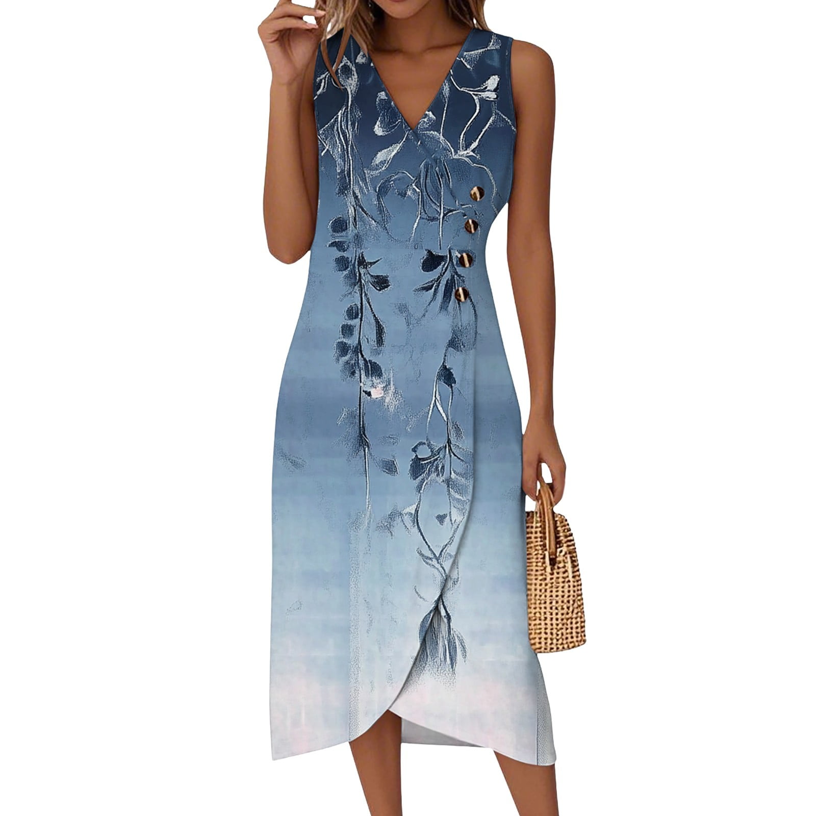 Lightweight Sleeveless Summer Dresses for Hot Weather, Cocktail Women ...