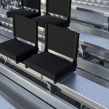 GCI Outdoor Big Comfort Stadium Seat With Armrests and Back Support for ...