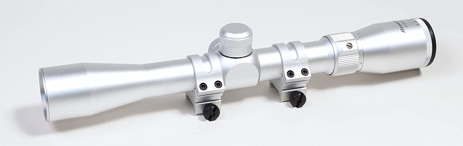 Lightweight Stainless Chrome Silver Scope 3-9x32 for 10/22 Sporter 1022 ...