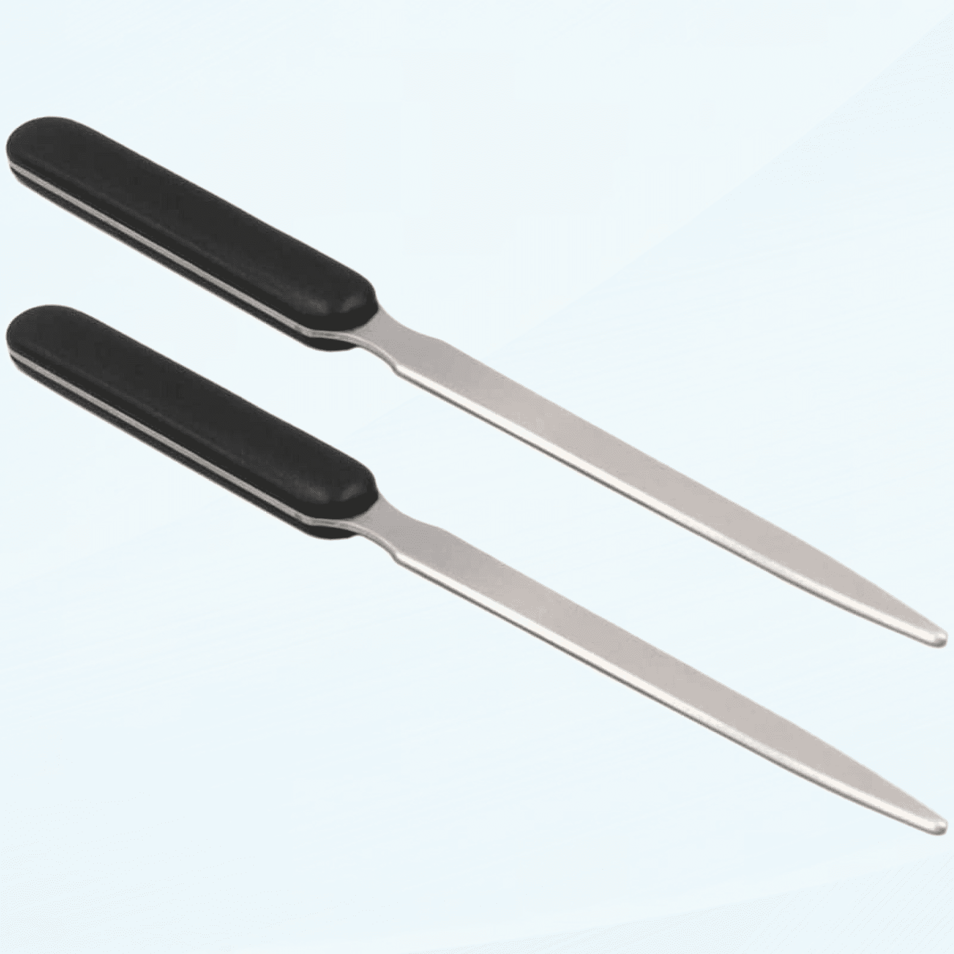 Lightweight Stainless Steel Envelope Opener with Black Handle - Set of ...