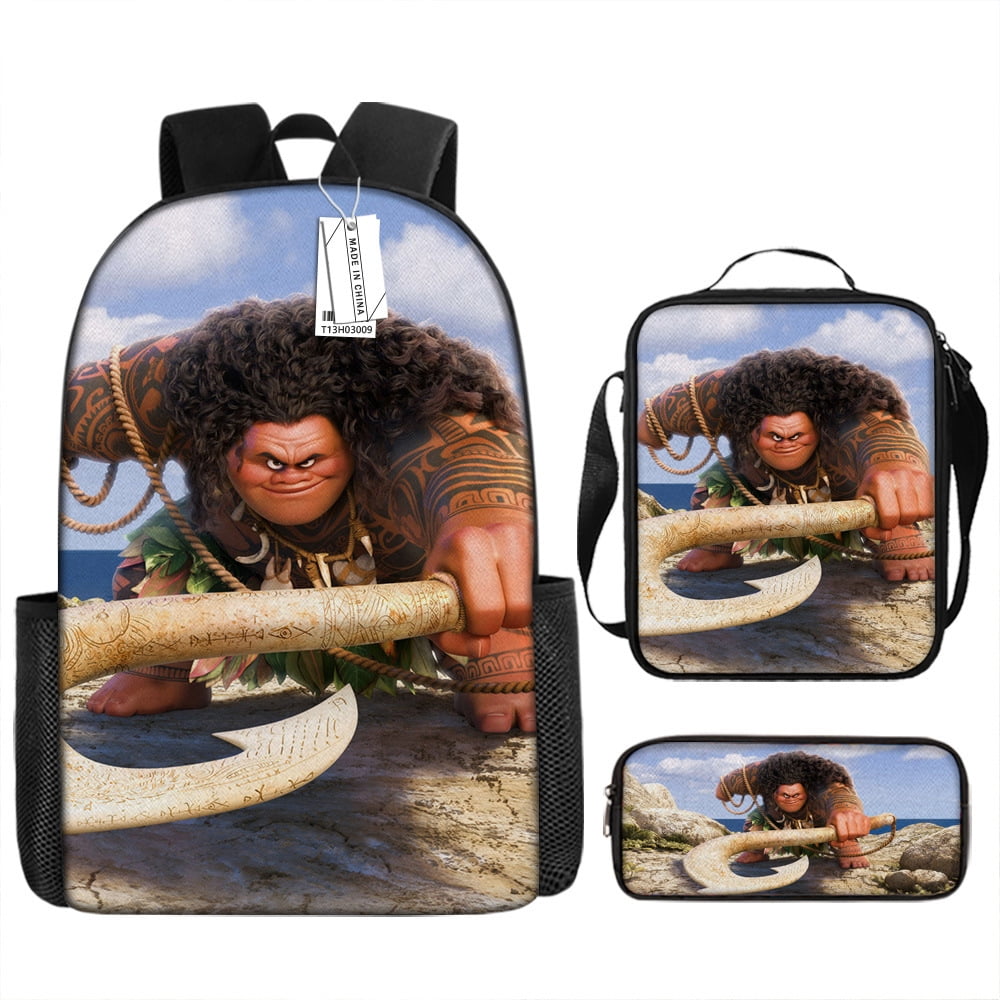 Lightweight Summer Baby Moanas Backpack with Single Shoulder Bag+Pencil ...