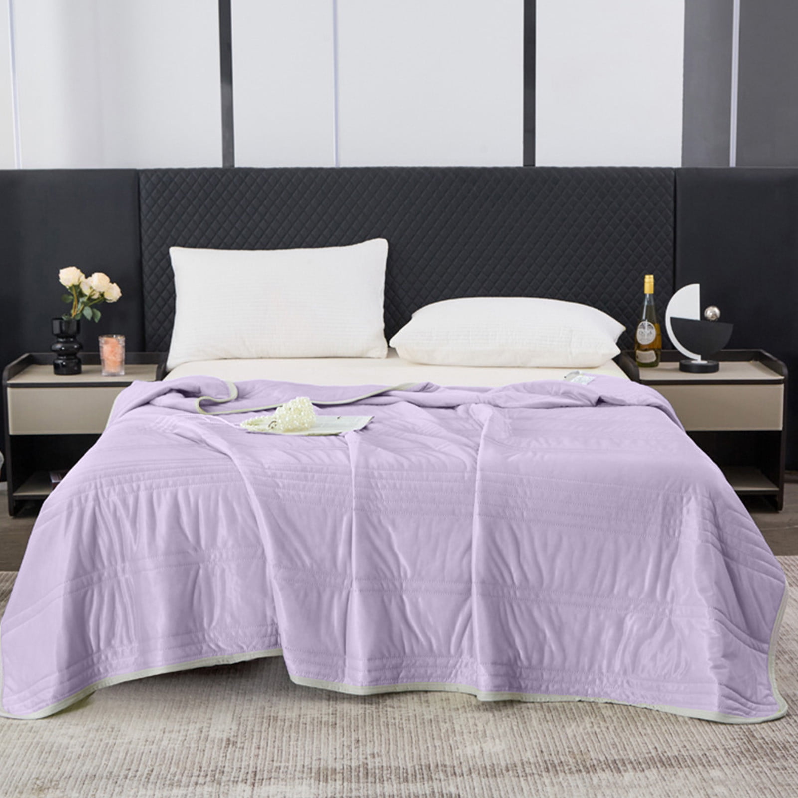 Lightweight Summer Quilt 60x80 Inches, All Season Air Conditioning ...