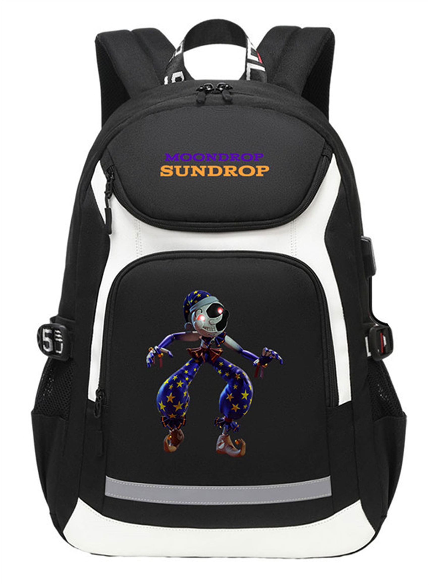 Lightweight Sundrop&Moondrop Backpack Novelty Travel USB Knapsack ...