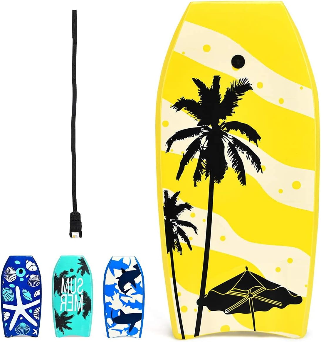 Lightweight Super Bodyboard Surfing with EPS Core Boarding - Walmart.com