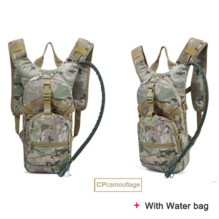 Lightweight Tactical Backpack Water Bag Camel Survival Backpack Hiking ...