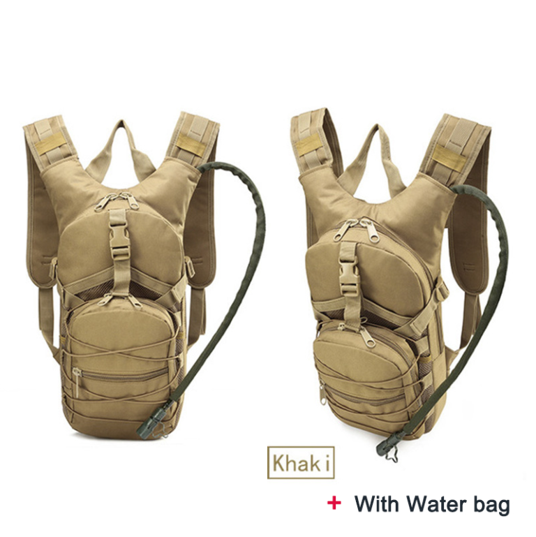 Lightweight Tactical Backpack Water Bag Camel Survival Backpack Hiking ...