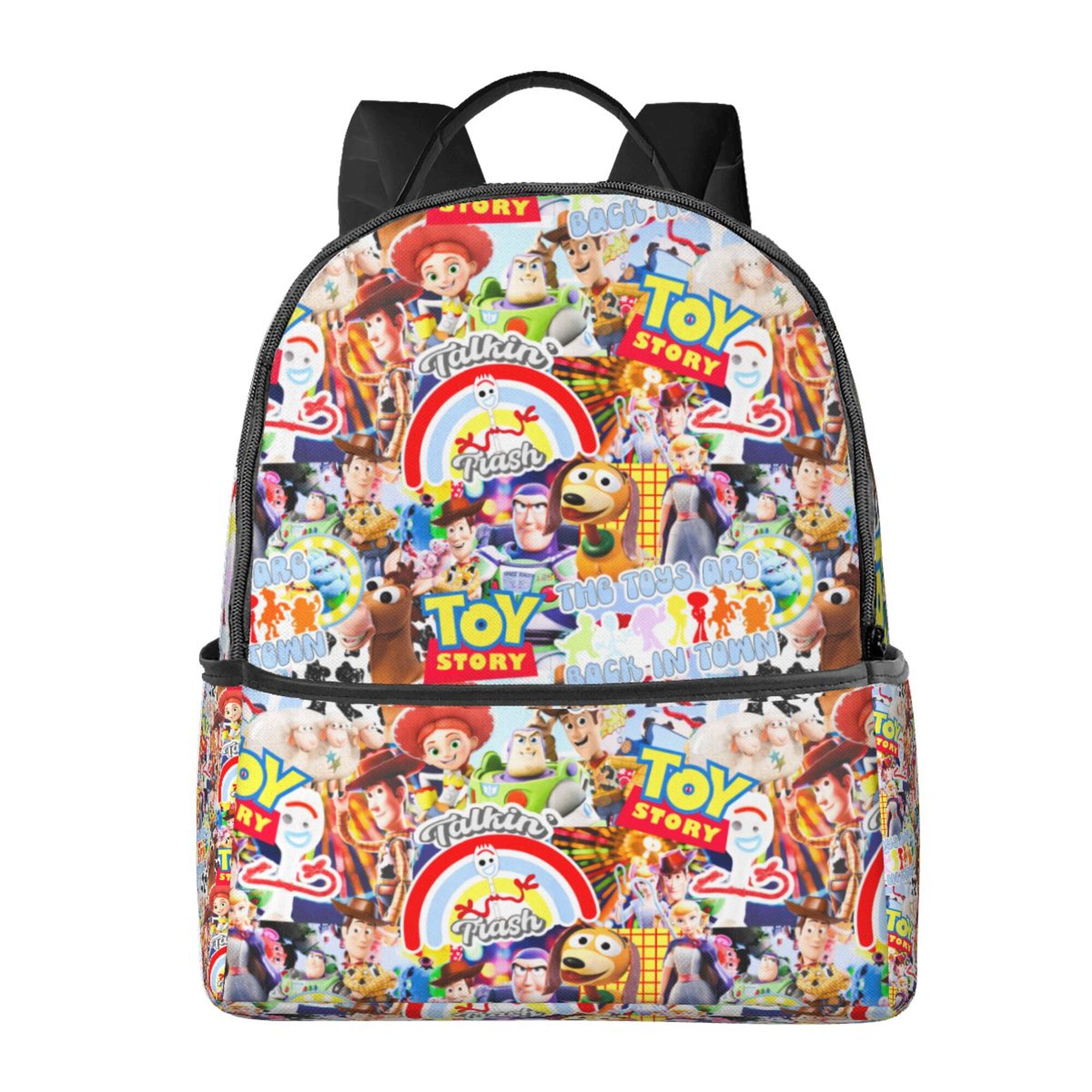 Lightweight The Toys Are Back In Town To-y St-ory Backpack, Ergonomic ...