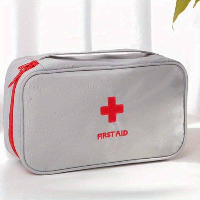 Lightweight Travel First Aid Kit - Portable Zipper Bag for Simple ...