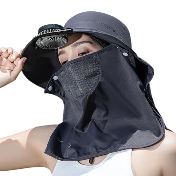 Lightweight Travel Sun Hat With Solar Panel Cooling And Compatibility ...