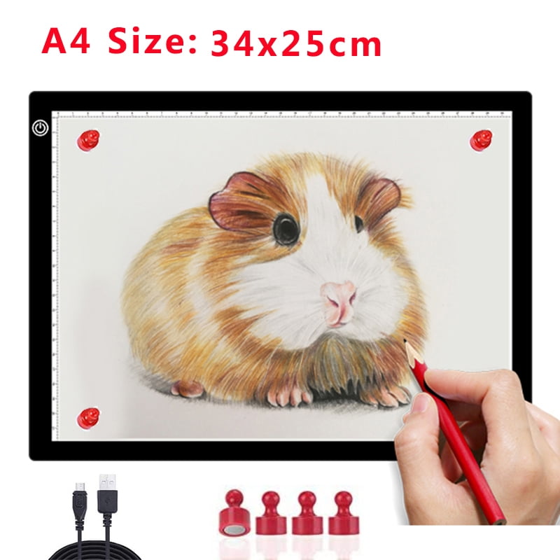 Lightweight Type-C A4/A3 Light Table Drawing Board Pad for Artcraft ...