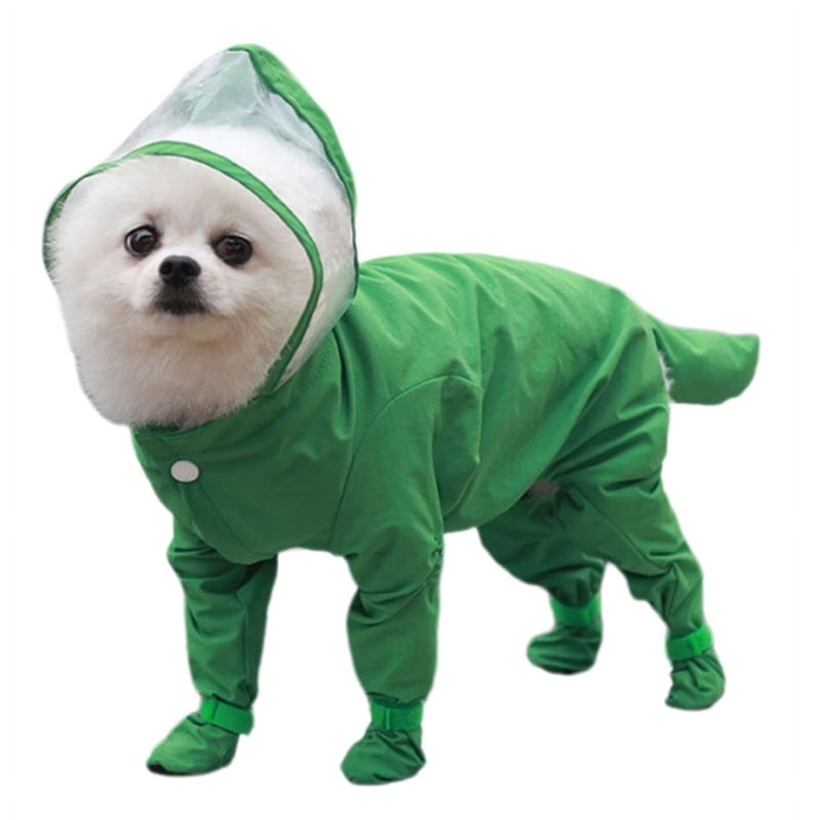 Lightweight Waterproof Rainwear Small to Large Dogs and Puppies Ponchos ...