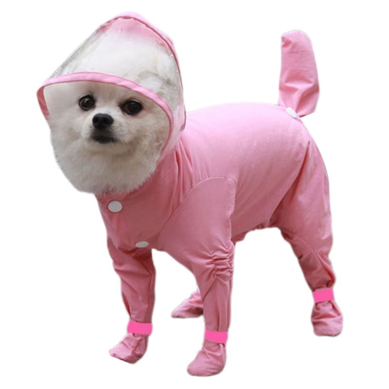 Lightweight Waterproof Rainwear Small to Large Dogs and Puppies Ponchos ...