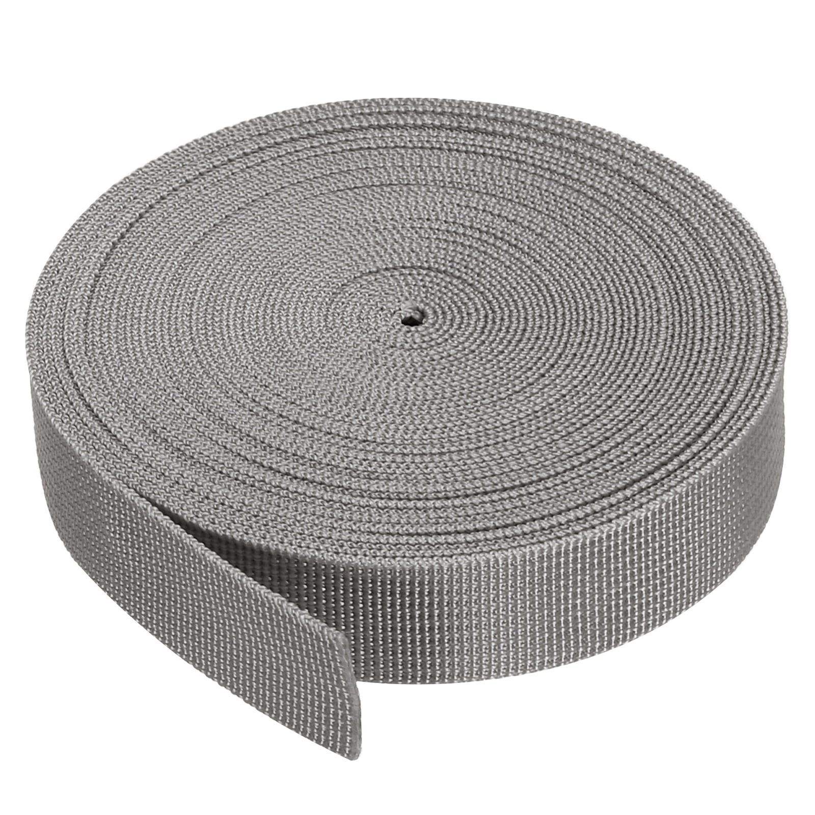 Lightweight Webbing Strapping 1 Inch 10 Yards Grey for DIY Repair ...