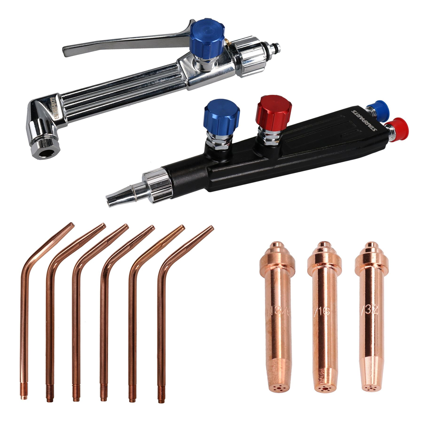 Lightweight Welding & Cutting Torch With Tips Sheet Metal Oxy Acetylene ...