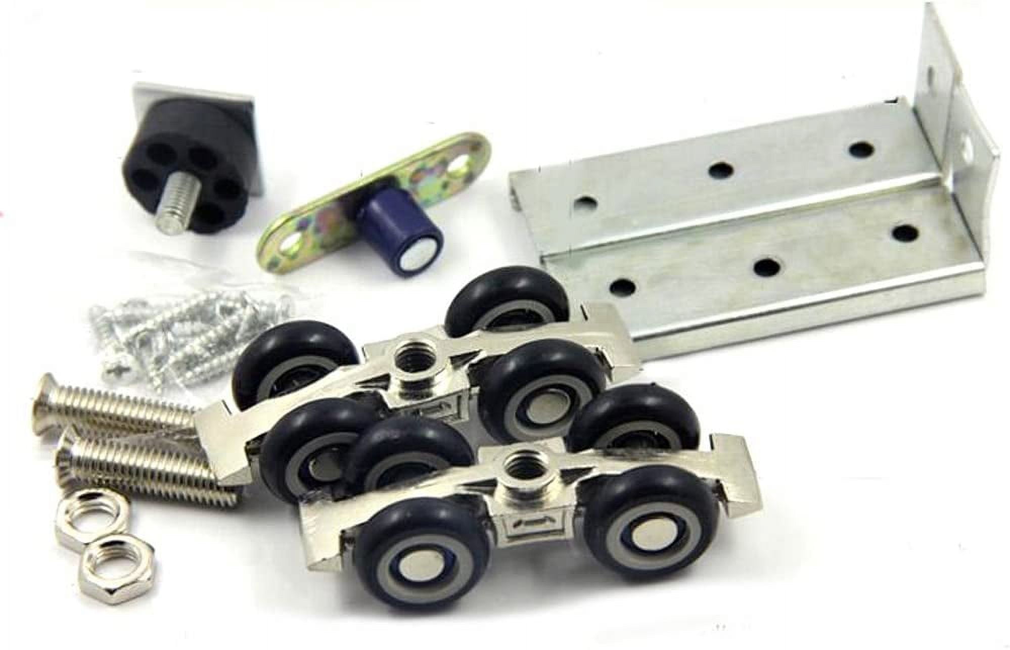 Lightweight Wooden Door Caster 4 Wheel Sliding Casters Heavy Duty 30kg ...