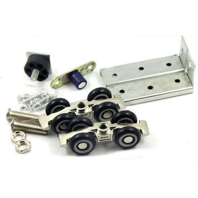 Lightweight Wooden Door Caster 4 Wheel Sliding Casters Heavy Duty 30kg ...