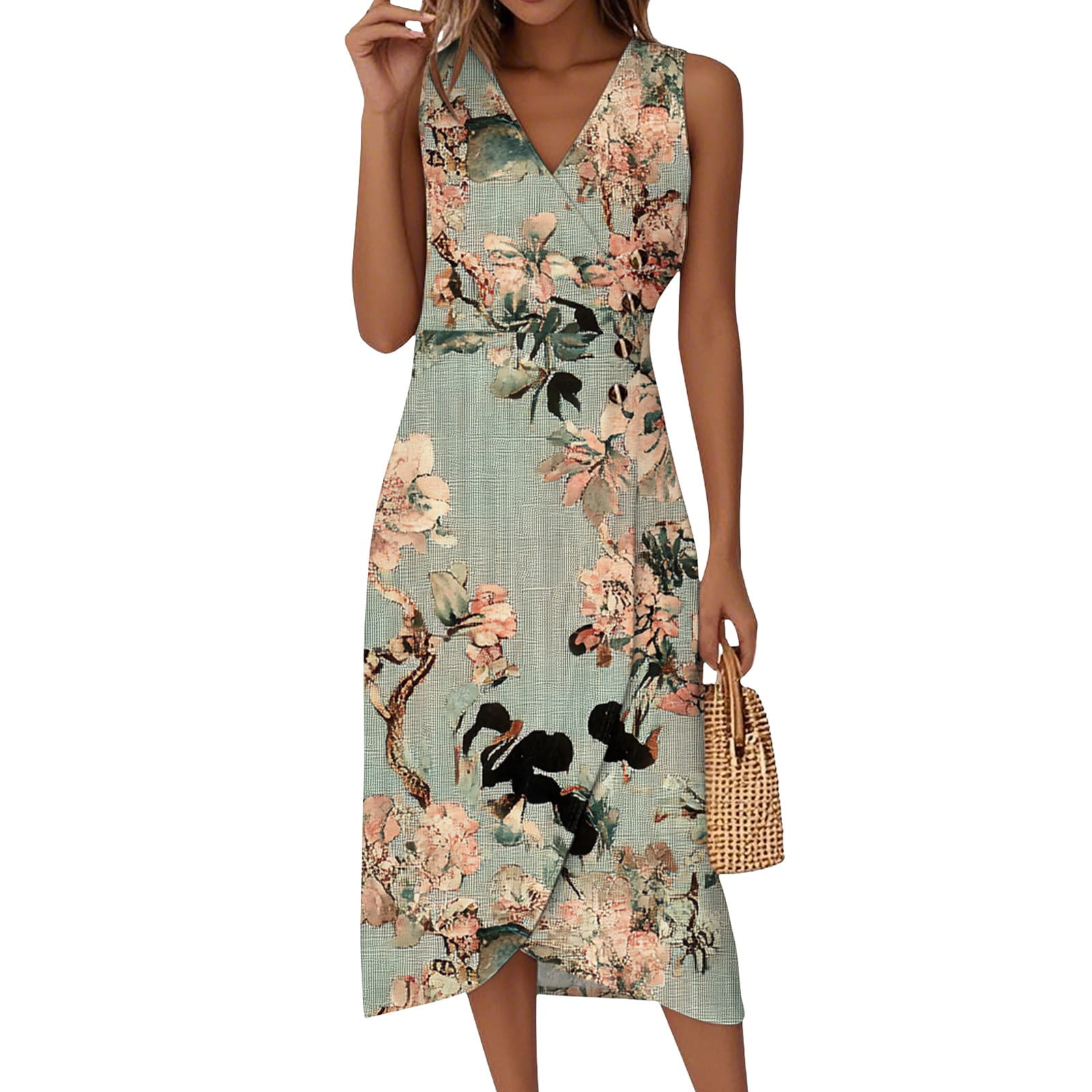 Lightweight Wrinkle-Resistant Sundress, Cocktail Dresses for Women ...