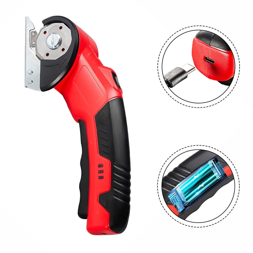 Lightweight and Powerful Electric Scissors for Fabric and Leather ...
