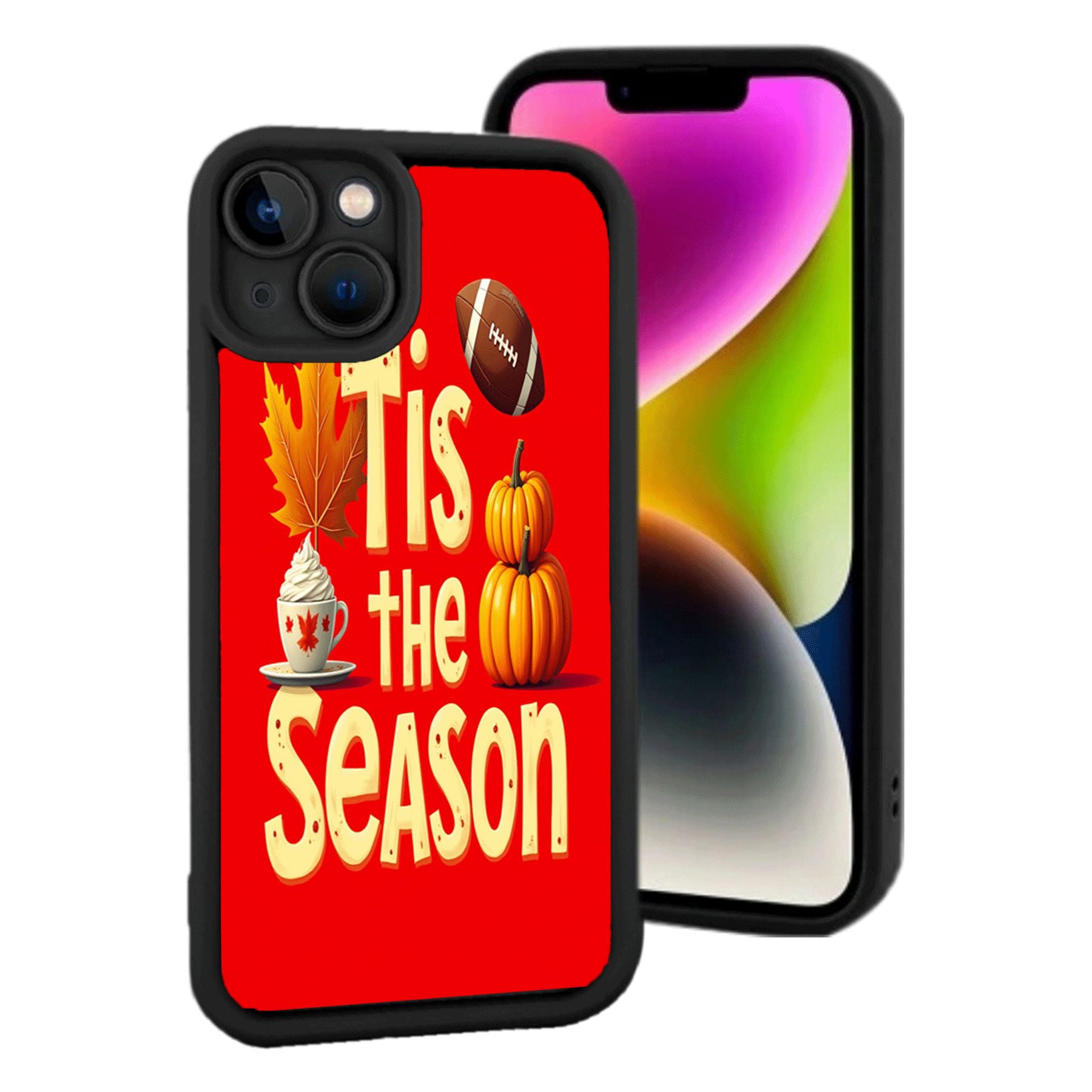 Lightweight iPhone 15 Case - Autumn Vibes with Whipped Cream Coffee ...