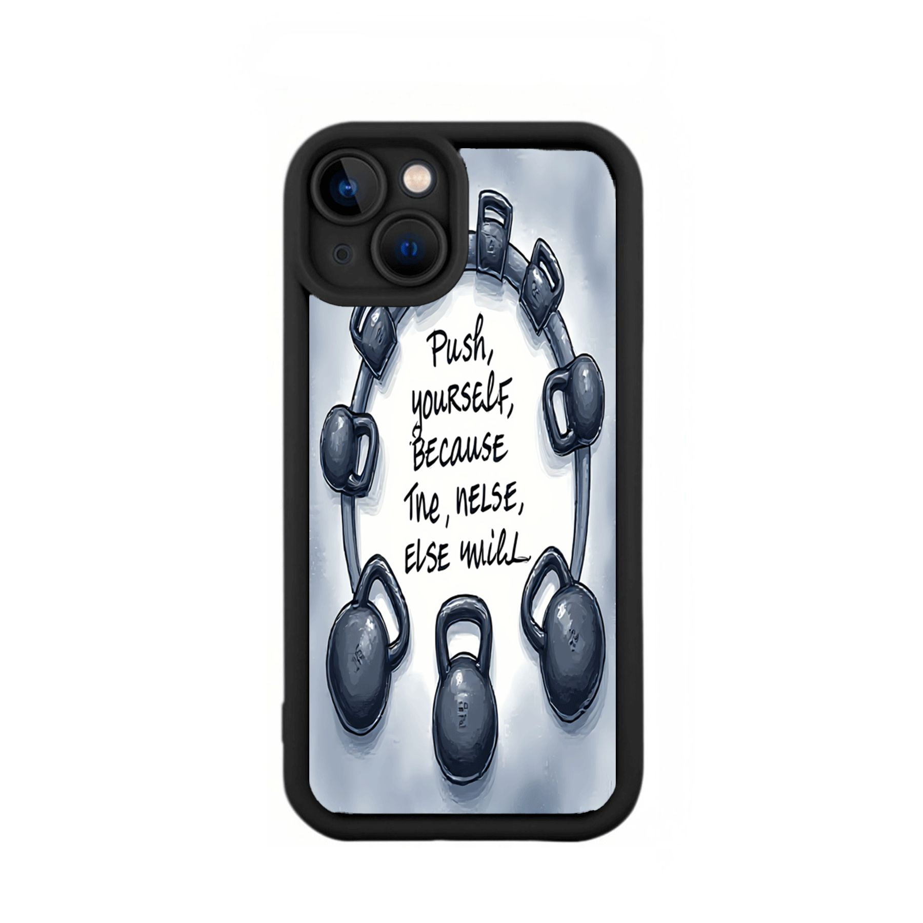 Lightweight iPhone 15 Case - Yellowing Resistant with Motivational ...