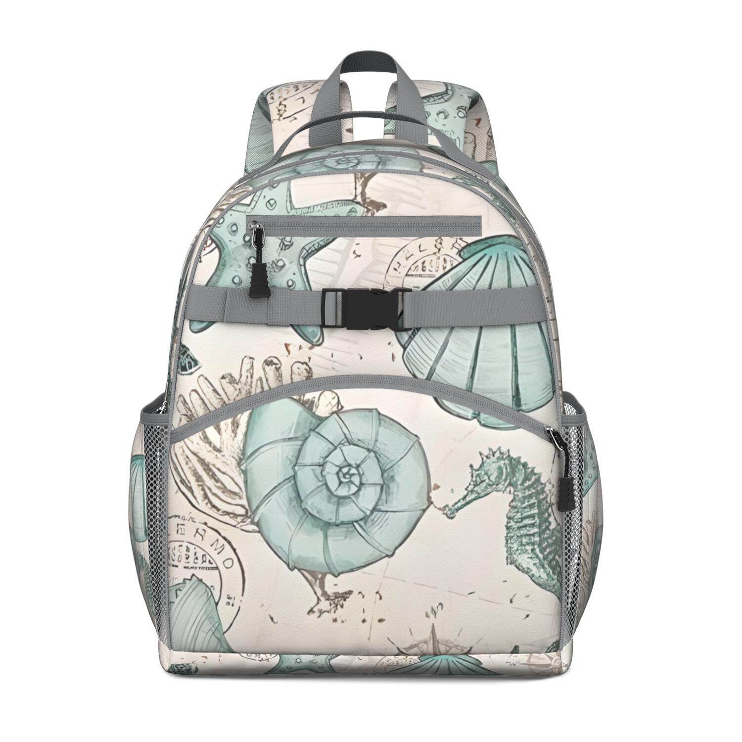 Lightweight sea turtle backpack, spacious and durable, water-resistant ...