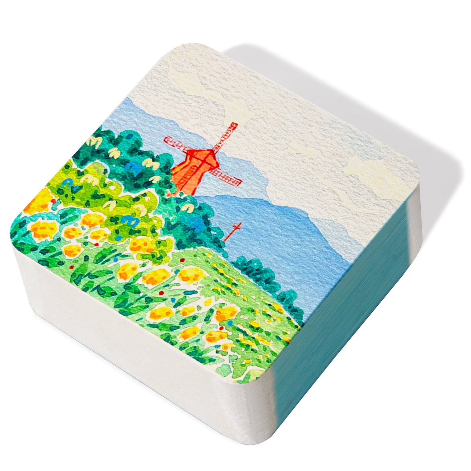Lightwish Watercolor Paper, 100% Cotton Cold Pressed 140lb/300gsm 3.54 ...
