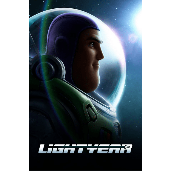 Lightyear 2022 Poster 24x36 - Animated Sci-Fi Adventure Buzz Lightyear ...