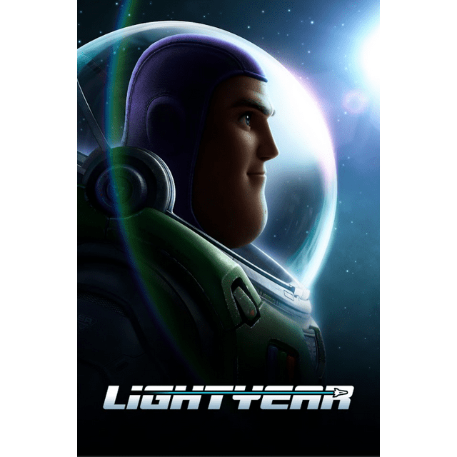 Lightyear 2022 Poster 24x36 - Animated Sci-Fi Adventure Buzz Lightyear ...