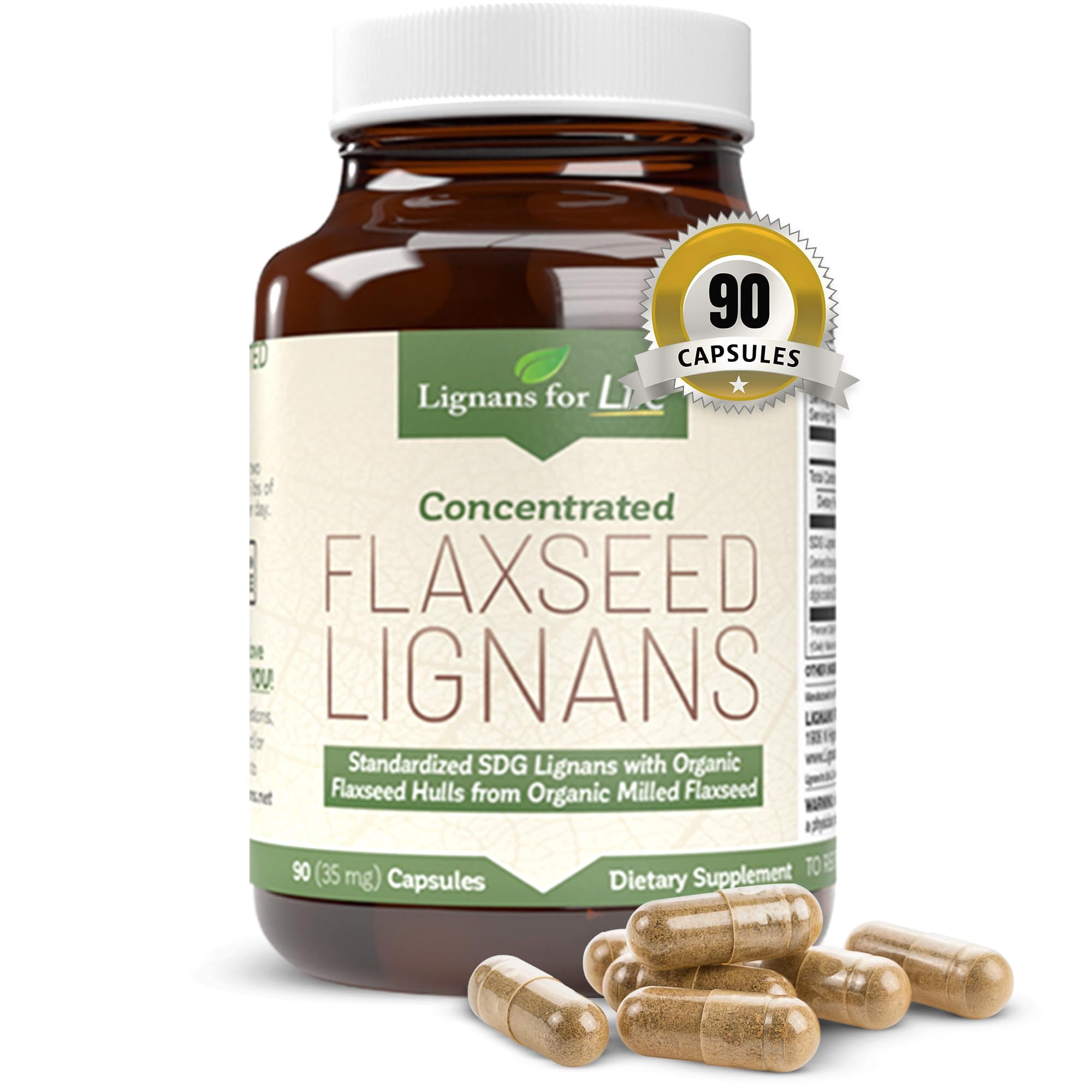 Lignans for Life Flaxseed Lignans for Dogs & People + Omega 3 Fatty ...