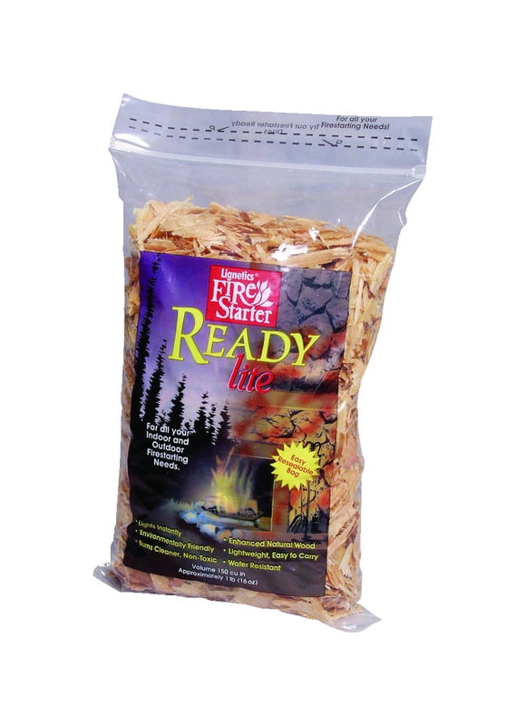 Lignetics Fire Flakes Fire Starter 15 Min 1 Lb. Bag Case of 12 ...
