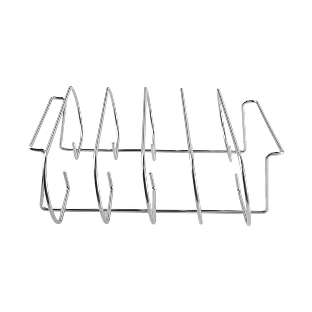 LiheShen Stainless Steel Rib Rack Steak Barbecue Stand Sturdy Steak ...