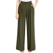 Time and Tru Women's Linen Blend Cropped Cargo Pants, 28" Inseam, Size ...