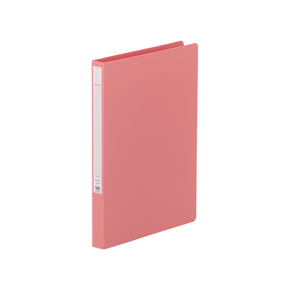 Lihit Lab Binder, punchless file, A4, peach F367-2 - Walmart.com