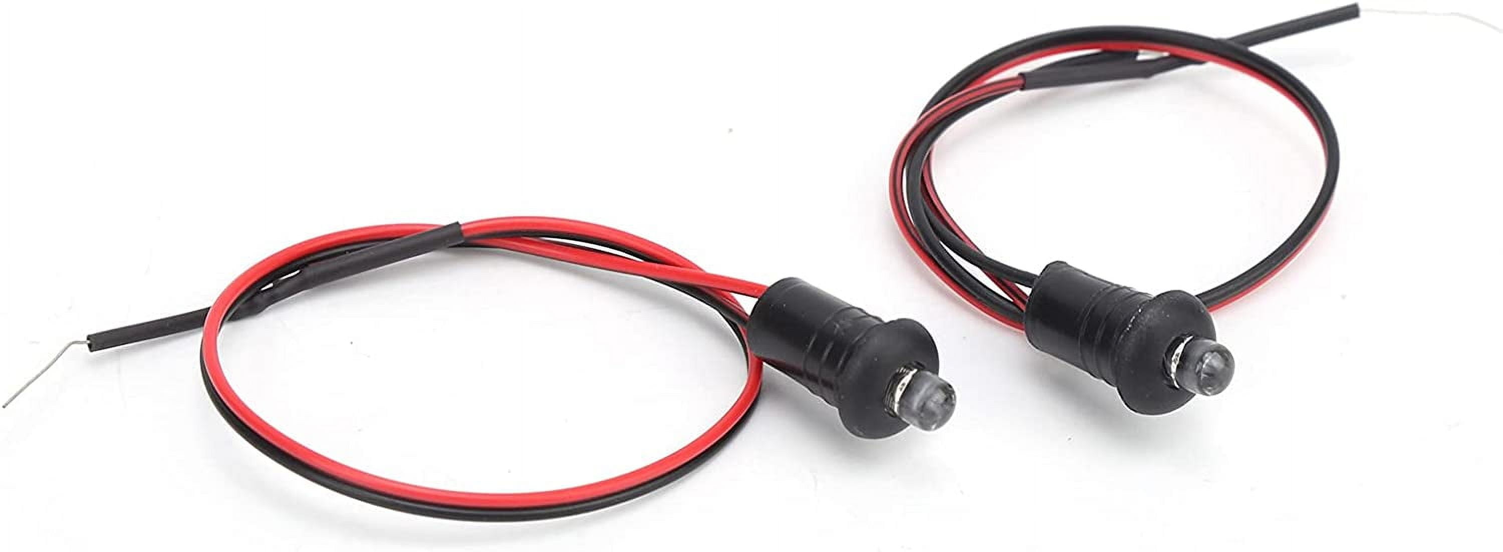 Liho 2pcs LED Car Alarm Dash Mount Light Fake Alarm Lamp Blue Light ...