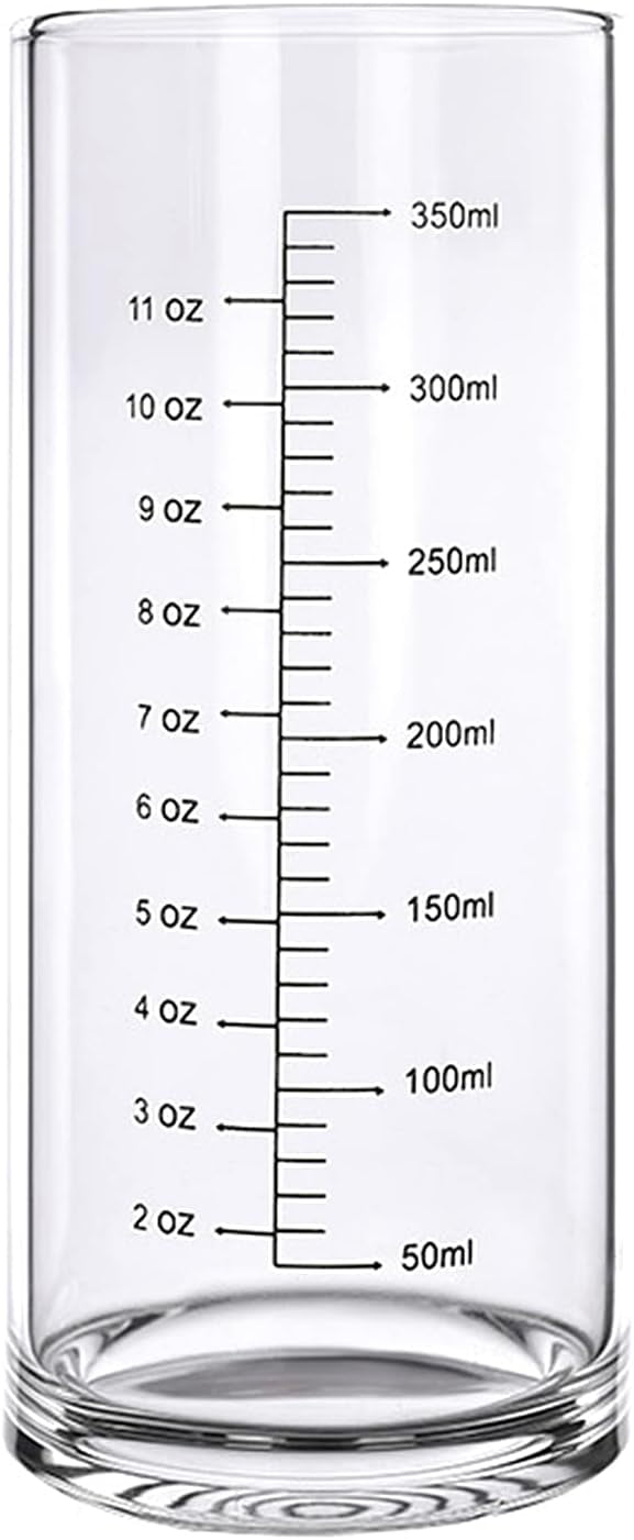 Liho 350ML Glass Measuring Cup with Double Scale Cold & Heat Resistant ...